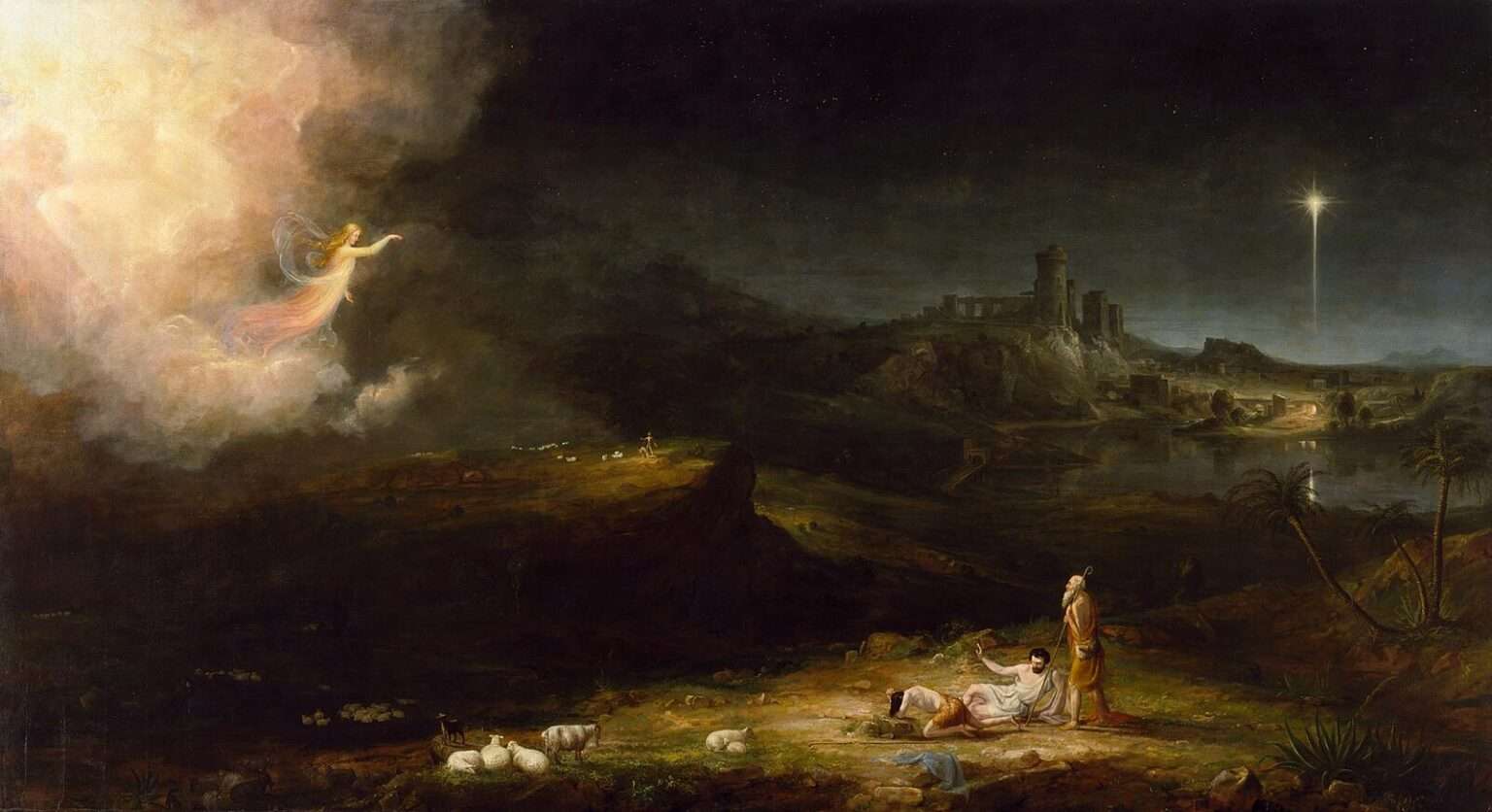 The_Angel_Appearing_to_the_Shepherds_(Thomas_Cole) | Jesse Joyner, PhD